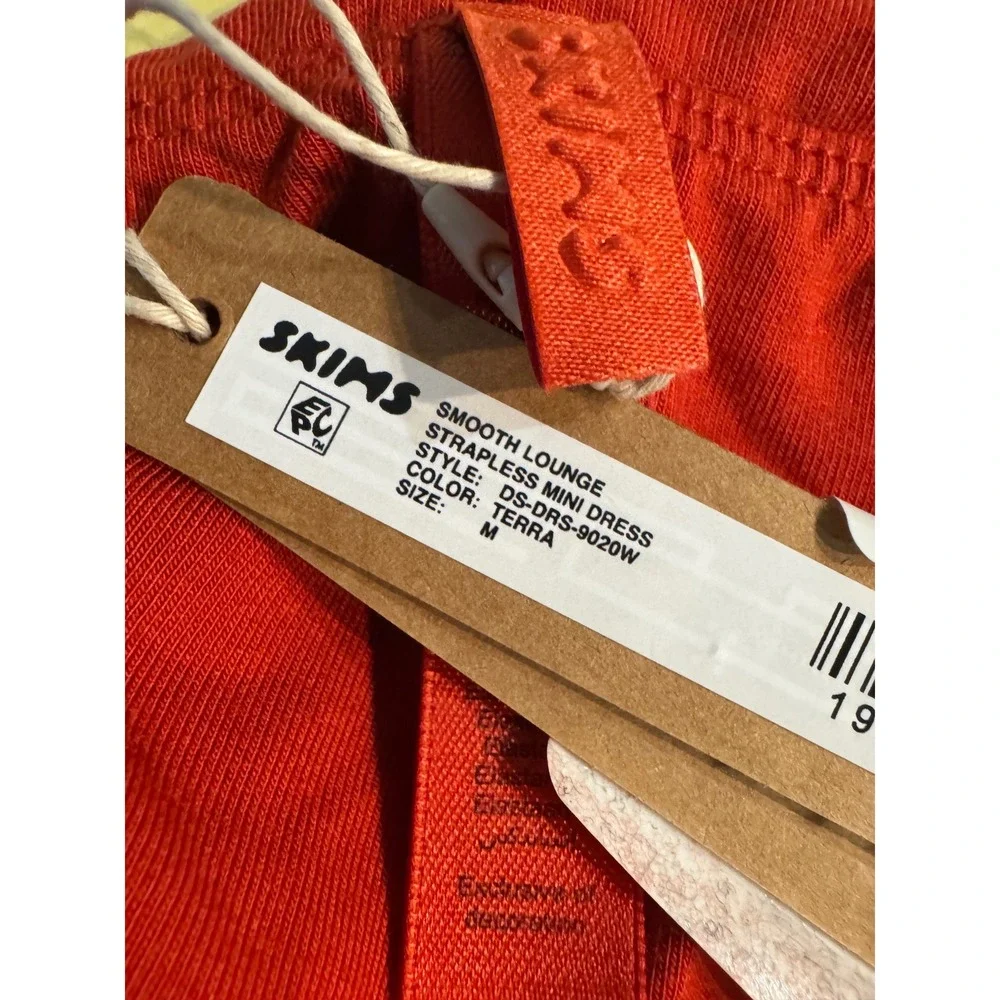 SKIMS | Dresses | Skims Limited Edition Smooth Lounge Strapless Mini ...